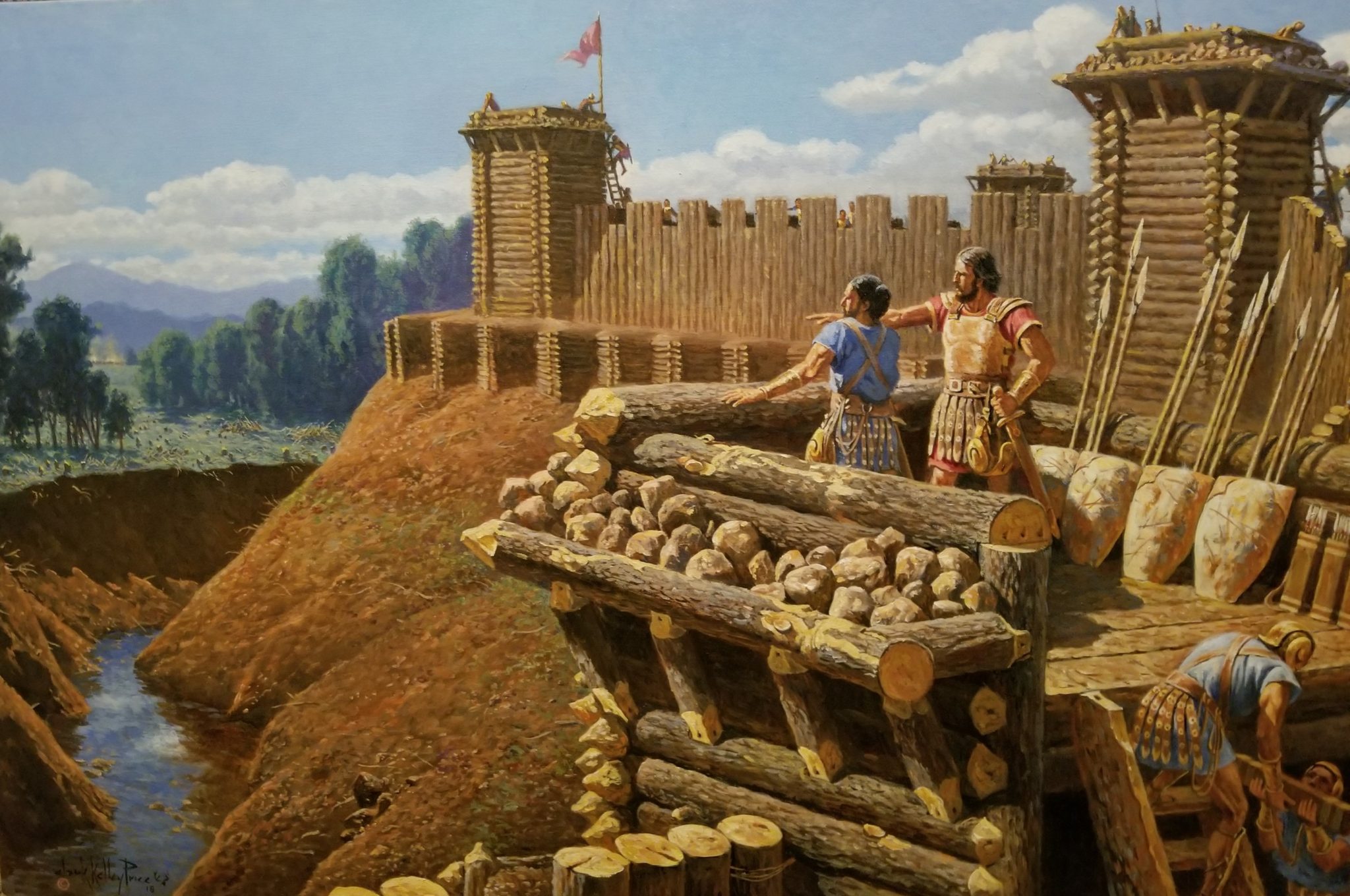 Nephite Defenses- Rows of Pickets- Armor and Bone-heaps – Book of ...