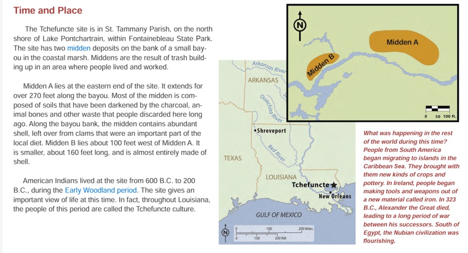 Tchefuncte (Che-funk’tuh) Culture- Home of the Lamanites. – Book of ...