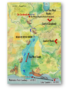 Nephite Route- Showing the Waters of Mormon – Book of Mormon Evidence