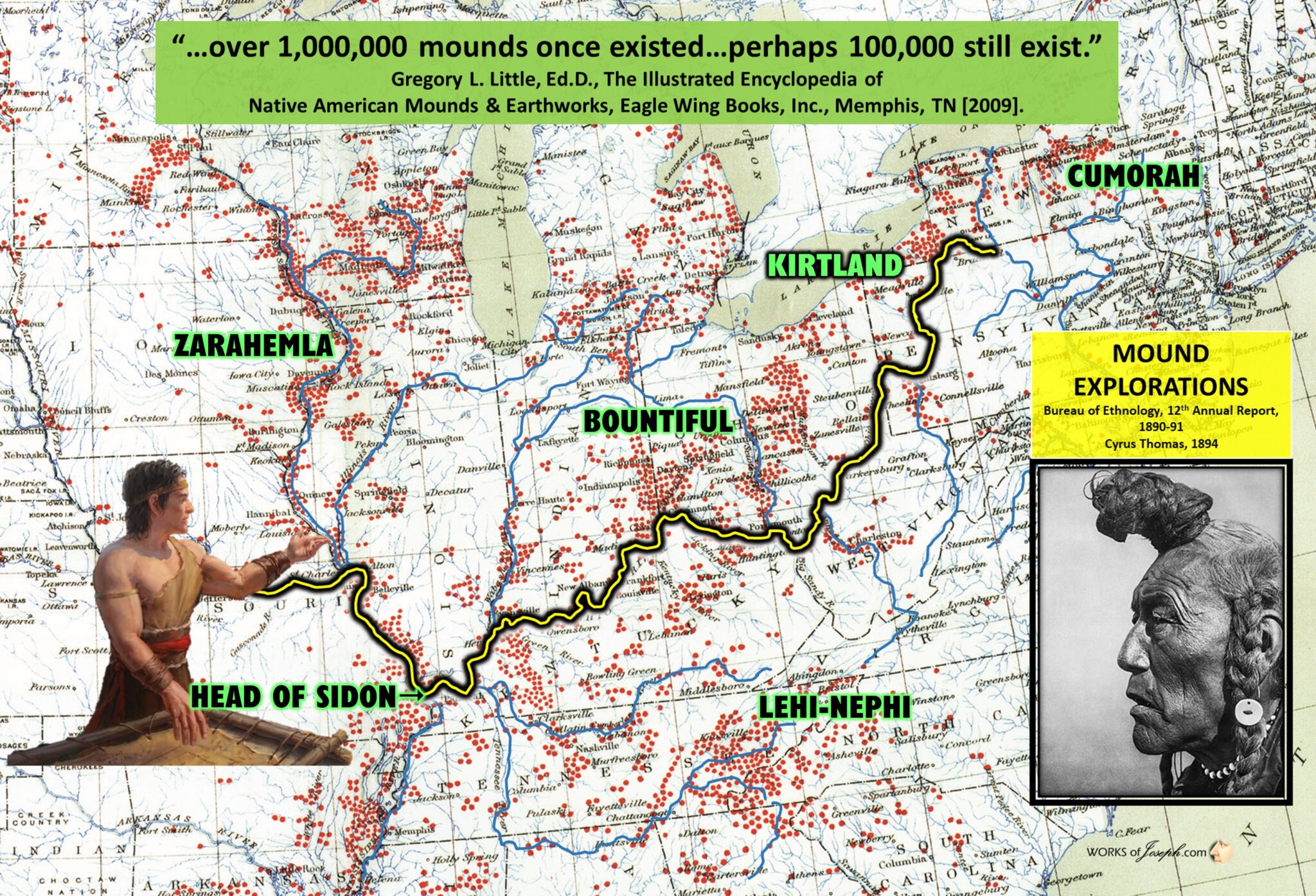 Mound Builders Extensive Research – Book of Mormon Evidence