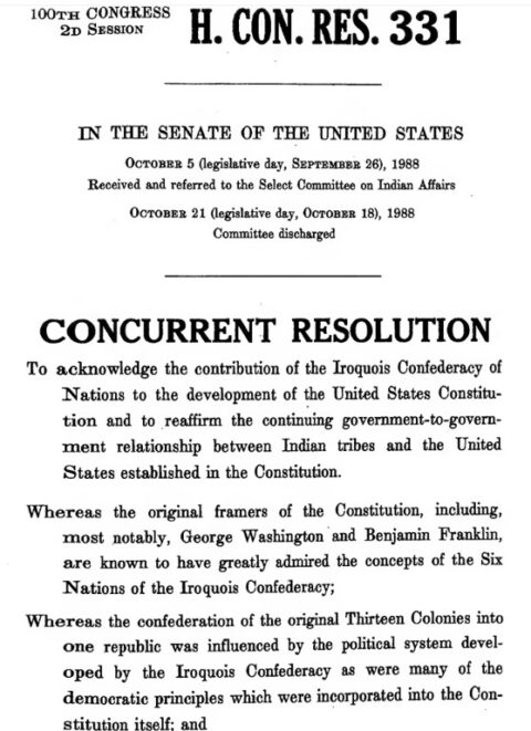 The Constitution is North American Indian Law – Book of Mormon Evidence