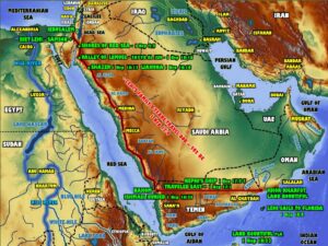 Nephite Route- Showing the Waters of Mormon – Book of Mormon Evidence